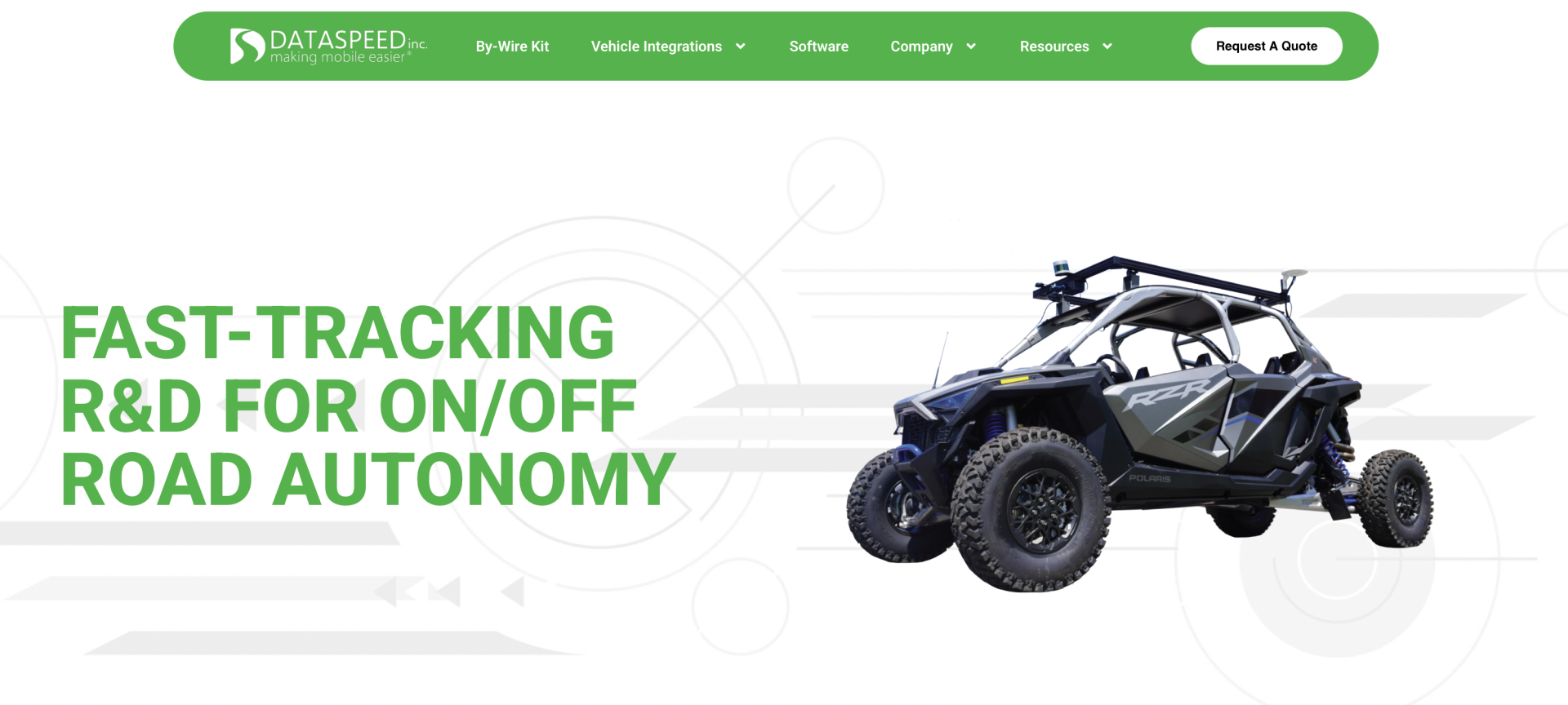 Dataspeed Home Page | Dataspeed