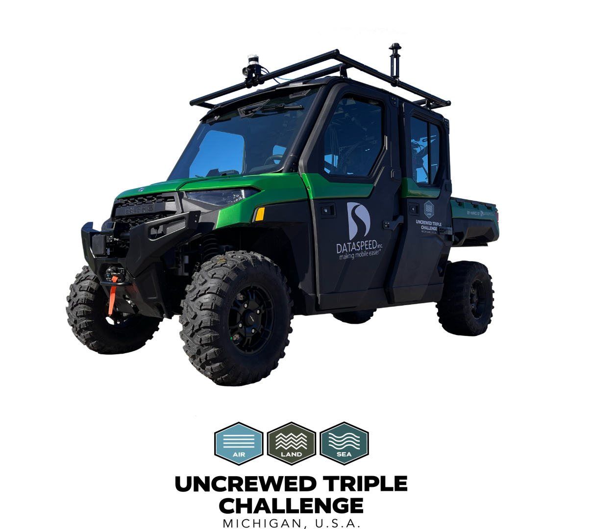 Uncrewed Triple Challenge 2025 | Dataspeed